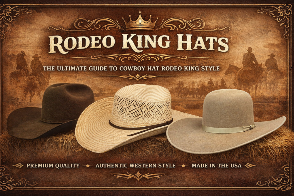 Rodeo King Hats — The Ultimate Guide to Cowboy Hat Rodeo King Style ...